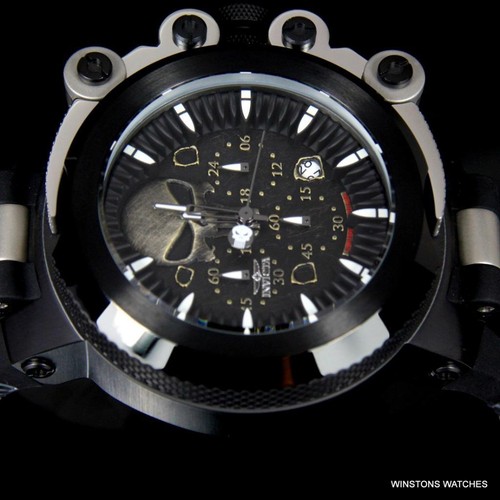 Invicta Marvel Coalition Forces Trigger Punisher Black 56mm Limited Ed ...