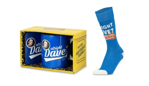 Only Fools and Horses Trigger Alright Dave Official MUG & SOCK Set Gift ...
