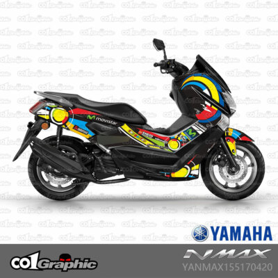 GRAPHICS DECALS STICKERS FULL KIT FOR YAMAHA NMAX 155 2015-2019 | eBay