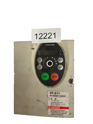 Toshiba VF-S11-4015PL-WN(2) Industrial Inverter, 3PH-380/500V-1.5kW/2HP ...