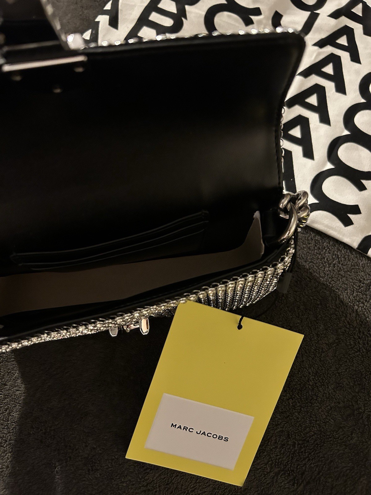 Marc Jacobs The Rhinestone J Marc Mini Shoulder Bag | eBay