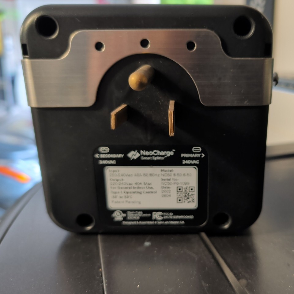 NeoCharge Smart Splitter - NEMA 6-50 Dryer x EV Splitter | eBay