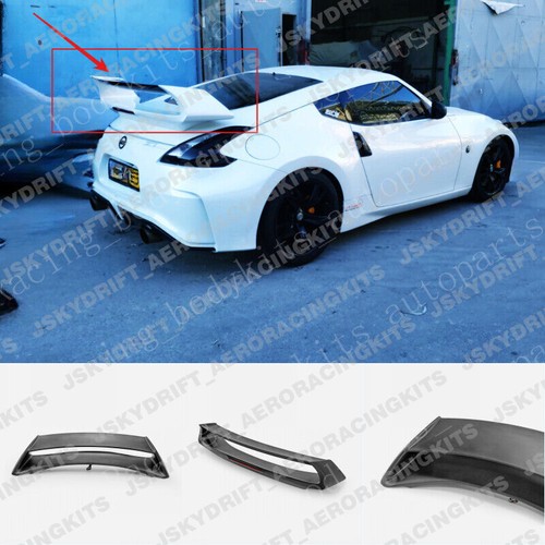 For Nissan Fairlady 09-17 370Z Z34 Rear Trunk Spoiler Wing Lip FRP ...