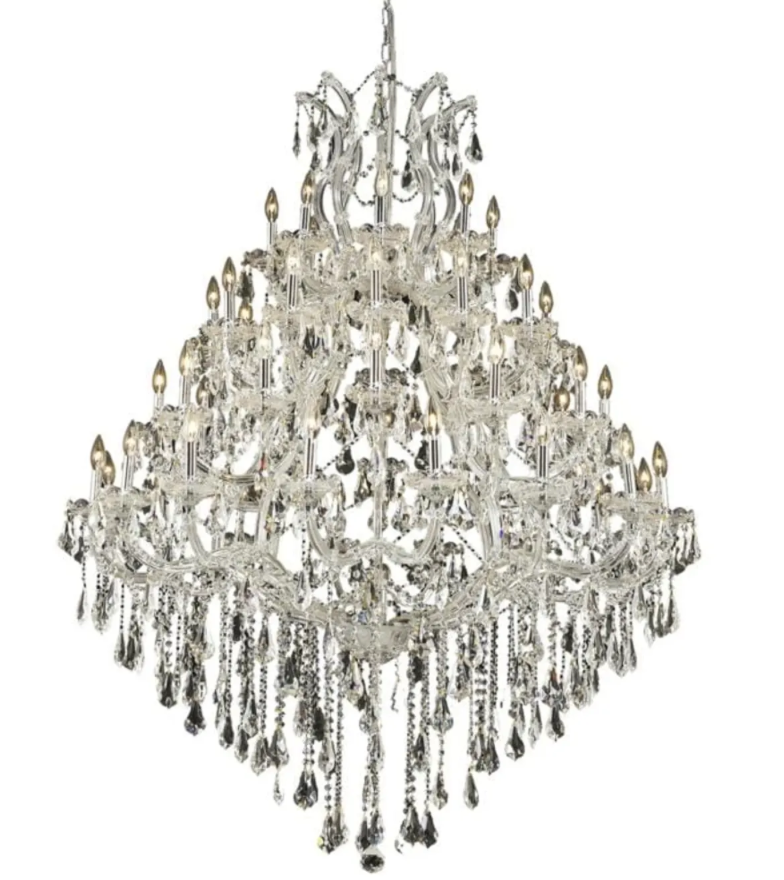 European Foyer Chandeliers New Large Foyer / Entryway Ruby Red Crystal