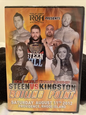 Ring of Honor (ROH) DVD Boiling Point 2012 Steen vs Kingston SEALED aew ...