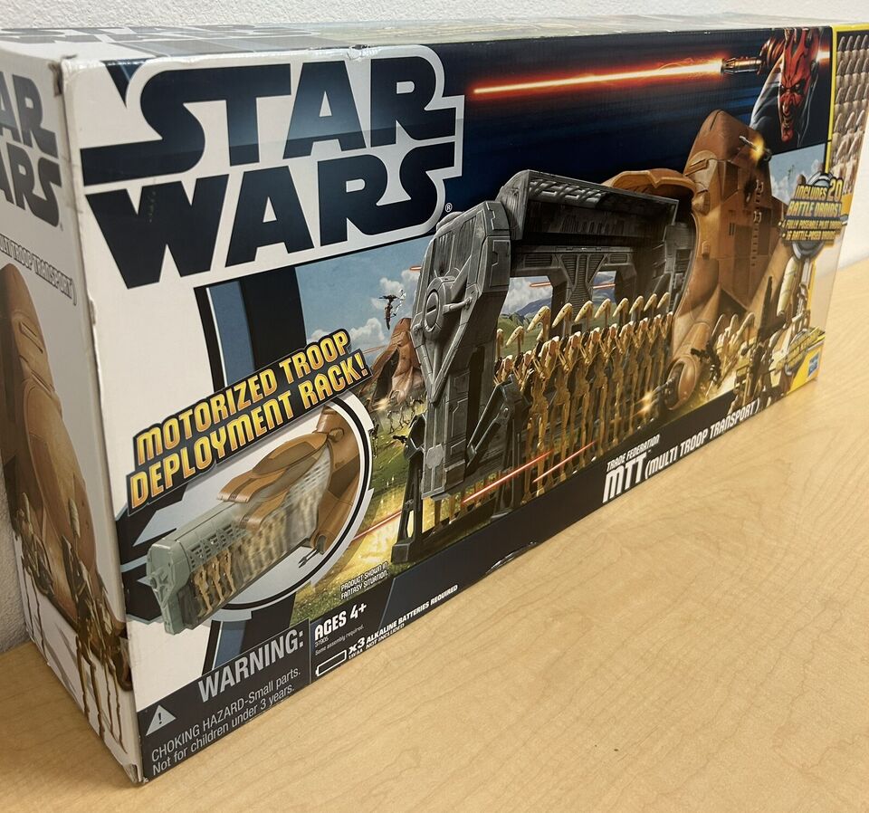 STAR WARS Trade Federation Multi Troop Transport Battle Droid Carrier ...