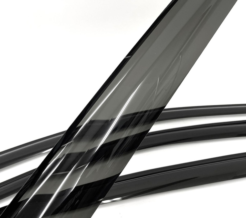 4 Pcs Front Rear Window Visor Vent Rain Wind Guard Shade For 20-Up ...