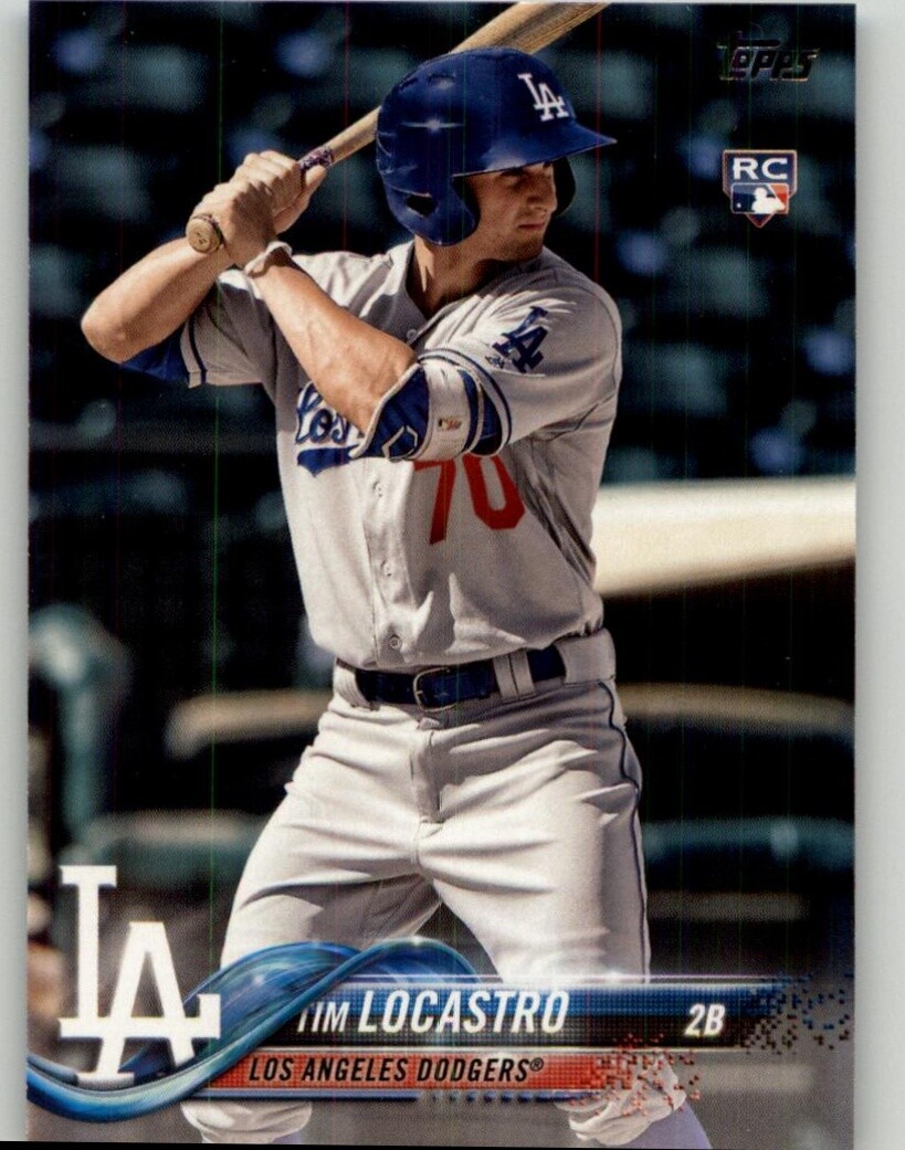 2018 Topps Tim Locastro Rookie #466 RC Los Angeles Dodgers | eBay