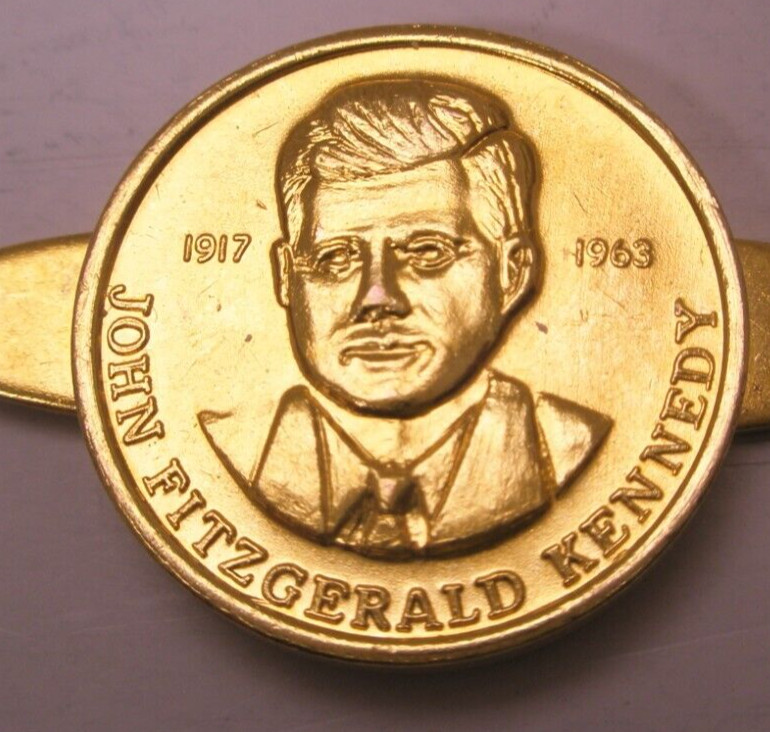 John Fitzgerald Kennedy Commemorative Coin Vintage SM… - Gem