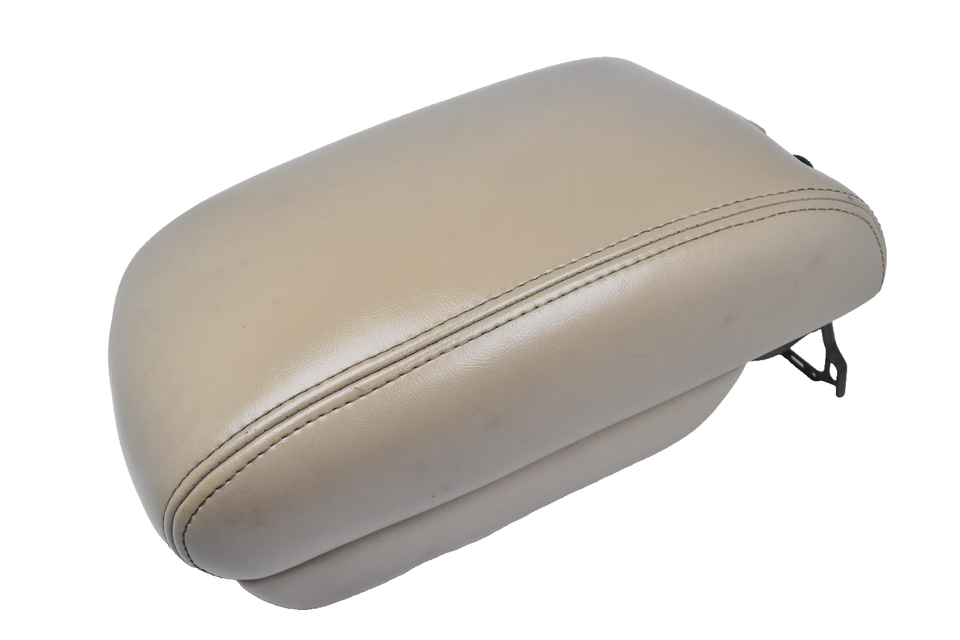 DEFECT 1995-2000 Lexus LS400 Center Console Beige Leather Armrest ...