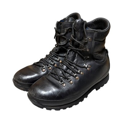 British Army Black Leather Altberg Defender Combat Boots - All Sizes ...