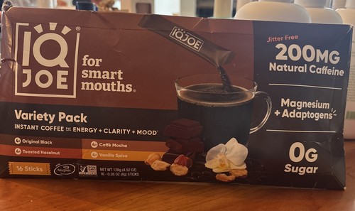 Iq Joe Variety Pack Instant Coffee 16 Sticks | eBay