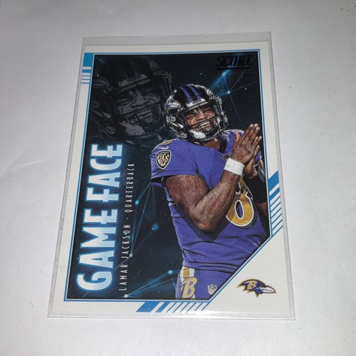 lamar jackson Score 2020 Nfl Ravens Football Card #GF-LJ | eBay