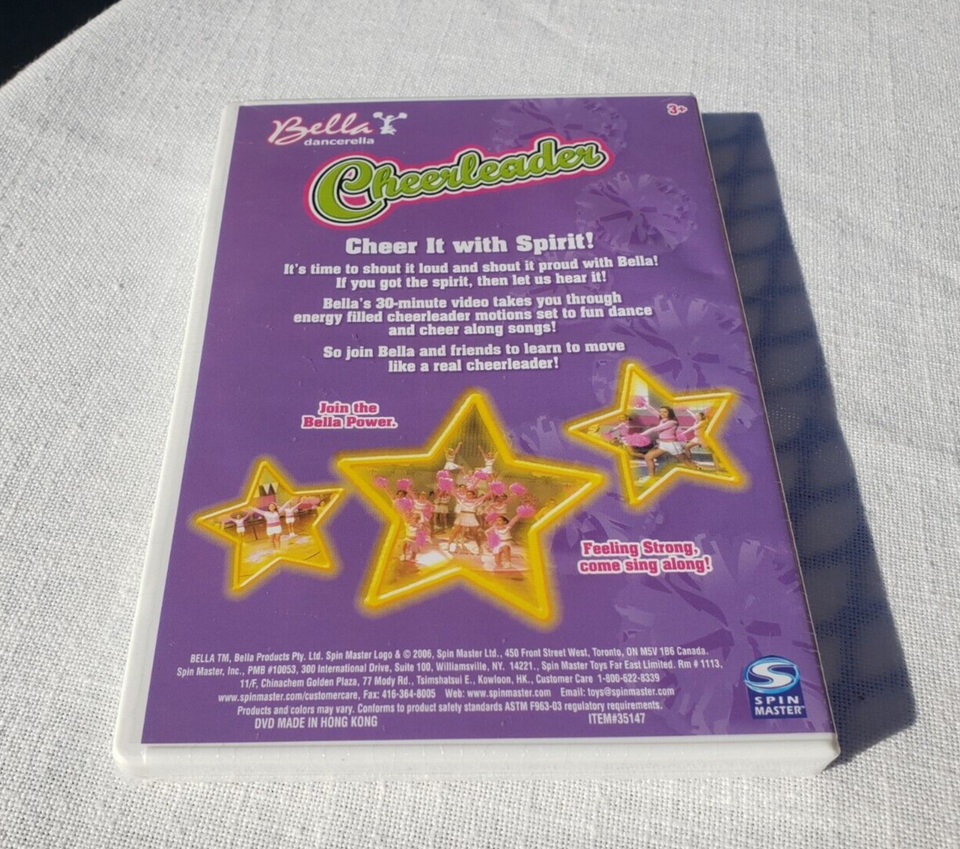BRAND NEW SEALED DVD Bella Dancerella 2006 CHEERLEADER Dance Cheer ...