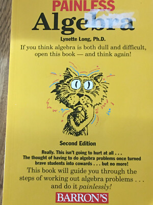 Barron's Painless Algebra | eBay