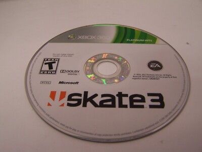 Skate 3 (Xbox 360, 2010) Disc Only 14633363418| eBay