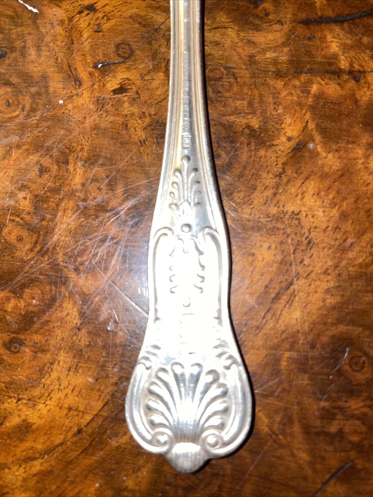 Antique US Navy USN Silver Plate Teaspoon - King’s Design Pattern - VG ...