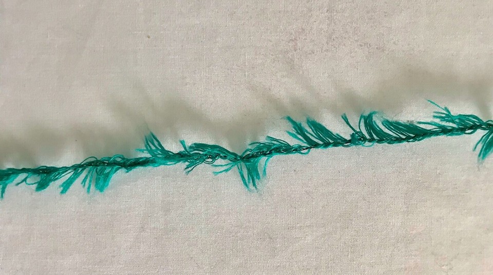 Fuzzy Crochet Or Knitting Yarn From Germany Green | eBay