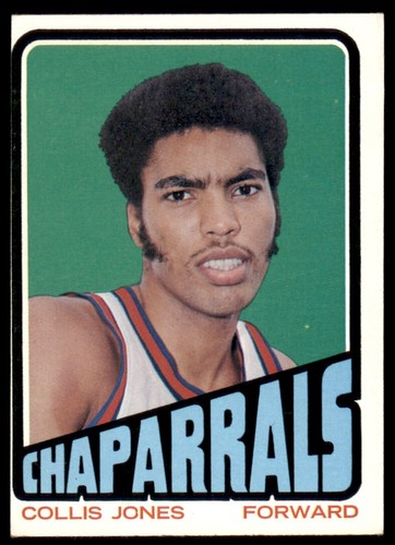 1972-73 Topps Basketball Collis Jones (B) Dallas Chaparrals #181 | eBay