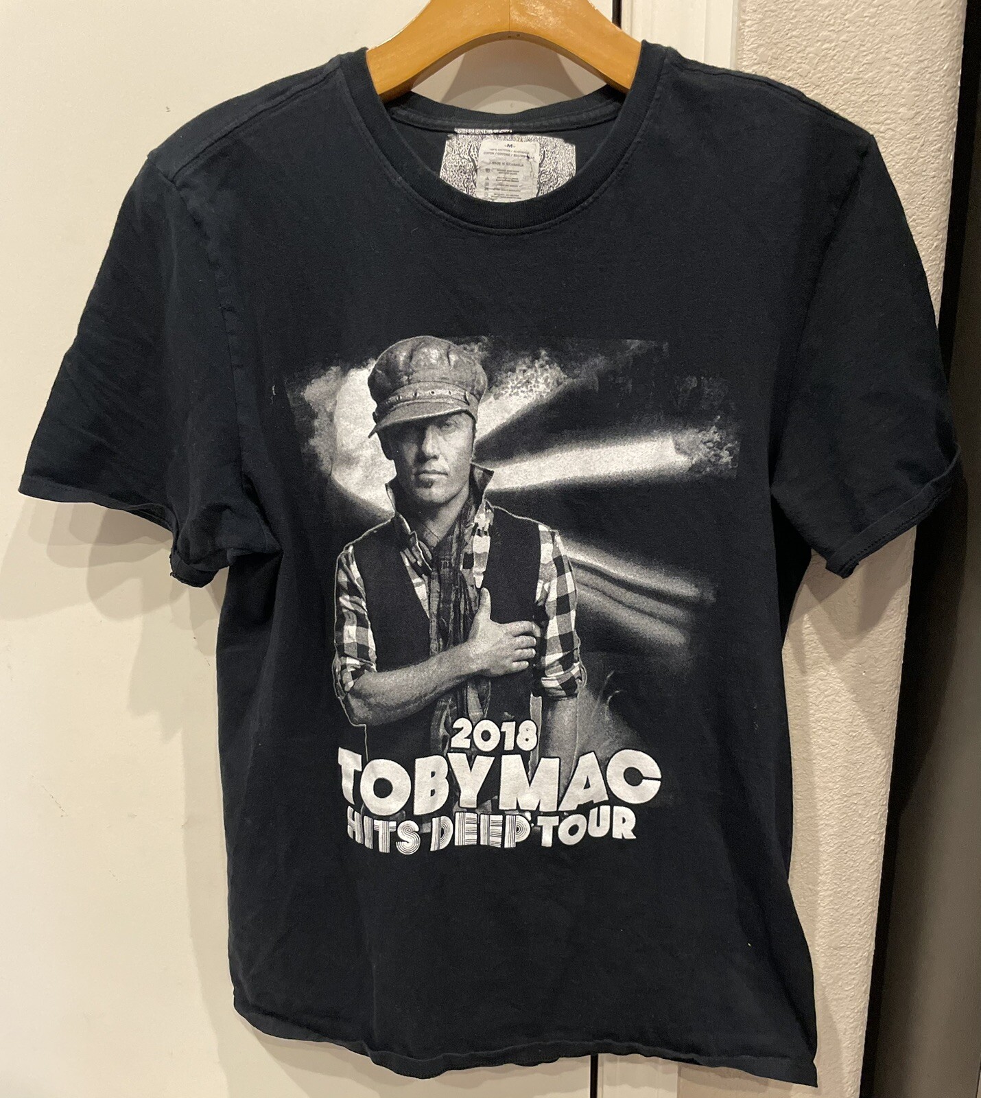 2018 Toby Mac Hits Deep Tour Shirt Concert Promo Size… - Gem