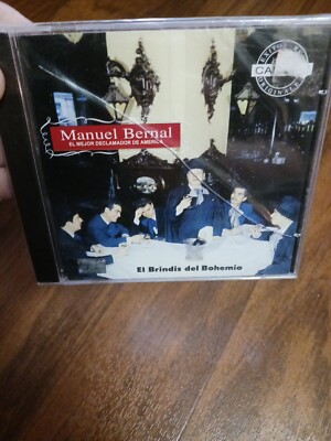 MANUEL BERNAL - El Brindis Del Bohemio - CD - **BRAND NEW/STILL SEALED ...