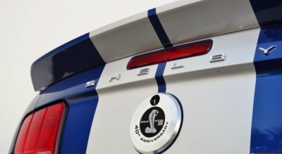 SHELBY GT500 40TH & GT/GT-H O.E. Chrome Trunk/ Hood Lettering Ford ...