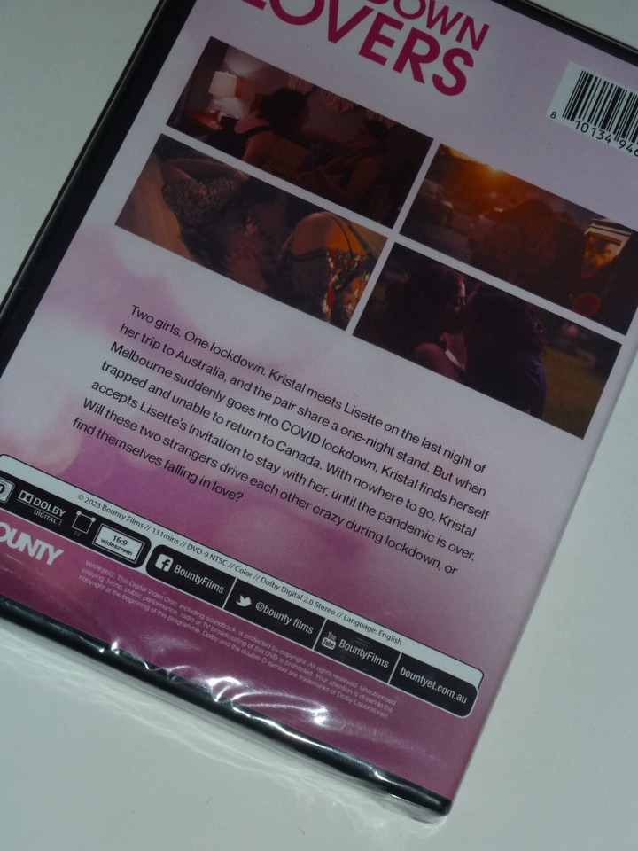 Lockdown Lovers DVD 2023 indie lesbian romance movie Flunk series LGBT NEW! 810134946552| eBay