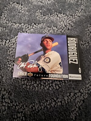 1994 Collector's Choice Alex Rodriguez #647 Silver Signature RC! MINT ...