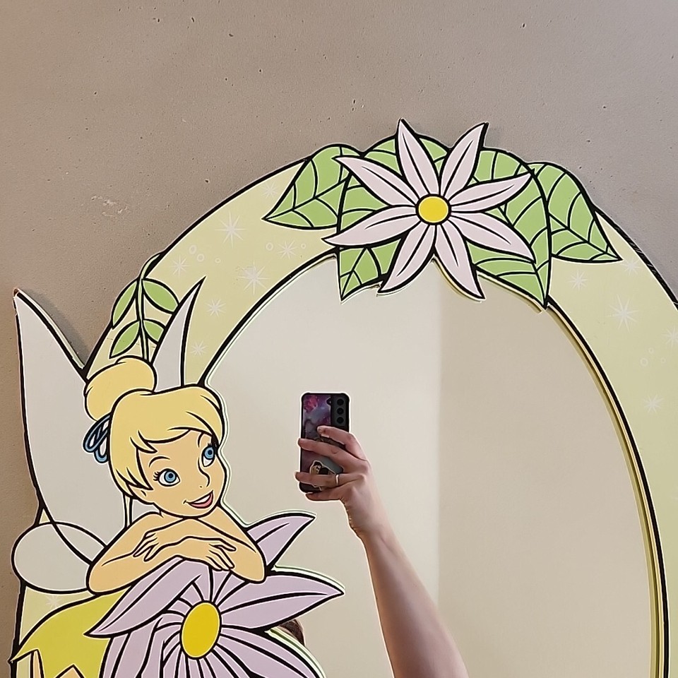 Tinkerbell Tinker Bell Fairy Wall Decor Accent Mirror 30" x 22" Peter ...