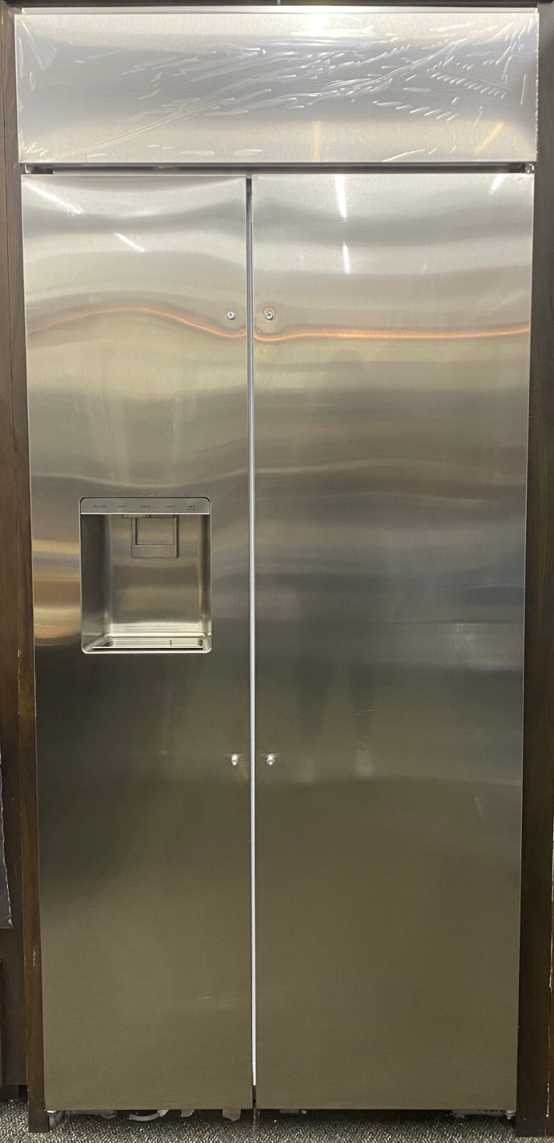 Monogram ZISS360DNSS 36" Counter Depth Built-In Side by Side ...