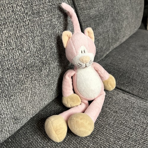 Teddykompaniet Diinglisar Pink Cat Plush Musical Pull Stuffed Animal ...