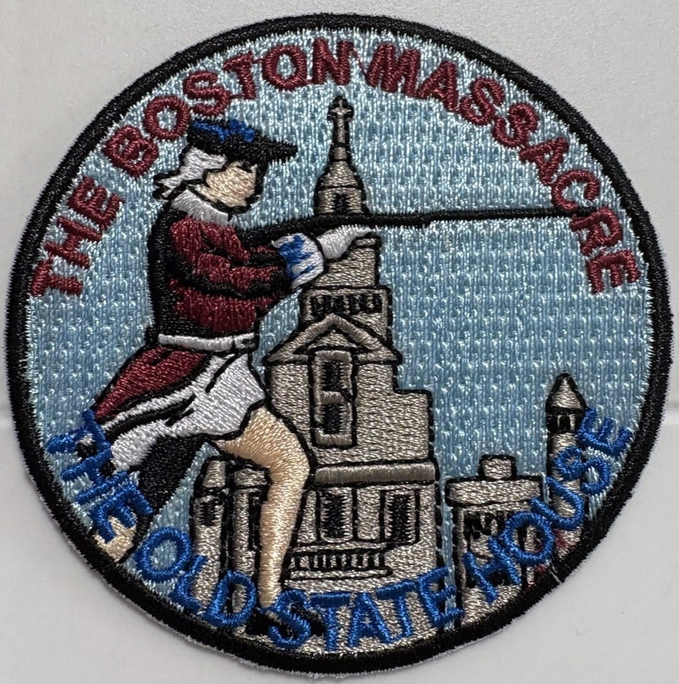 Boston Massacre The Old State House American Revolution Souvenir Iron ...