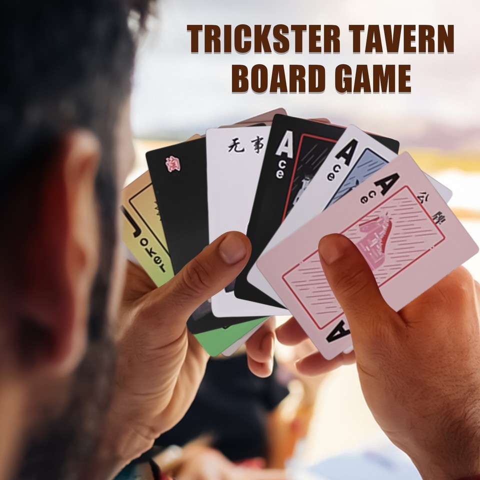 Liar's Bar Card Games For Family Fast-Paced Observation Game ...