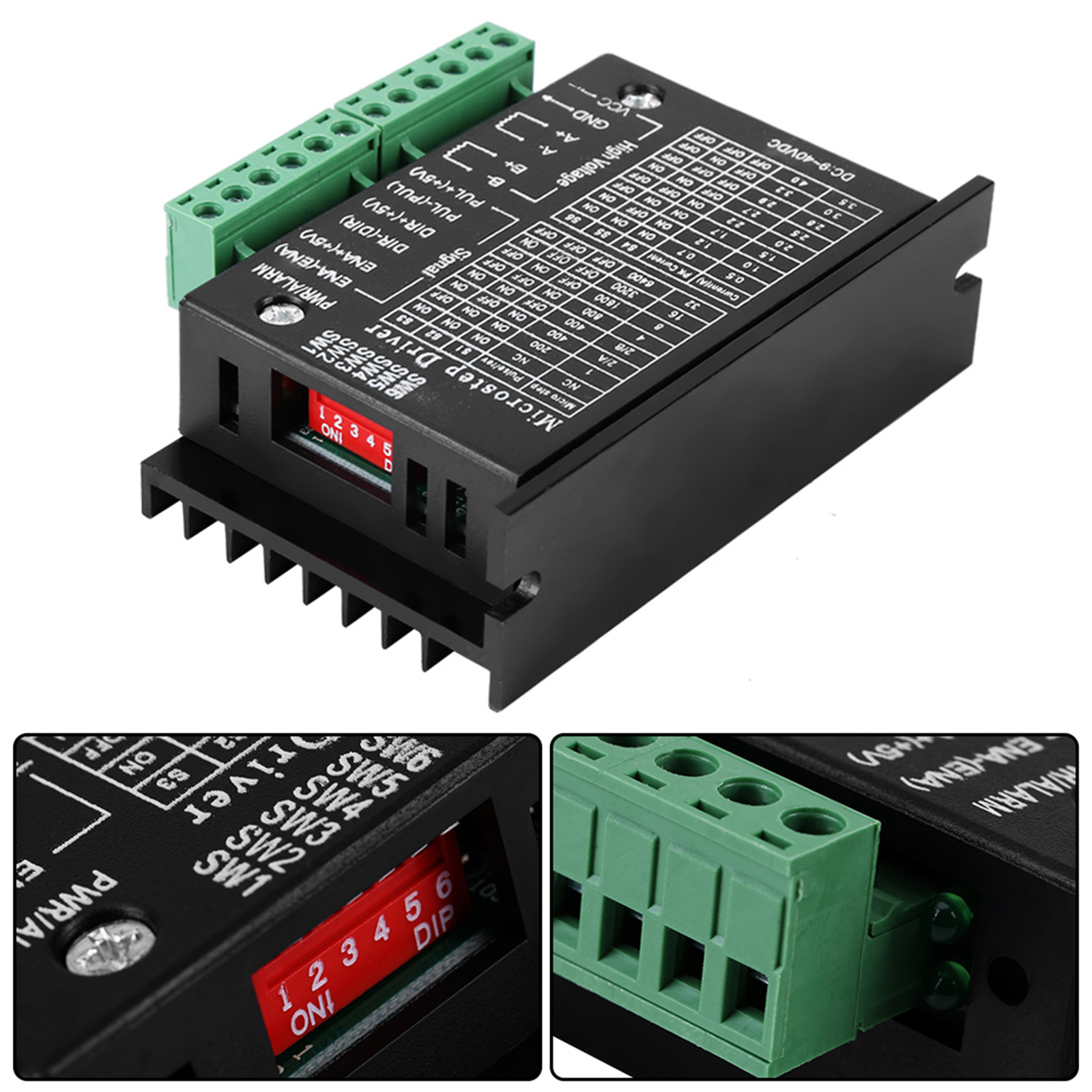 1pc DC9‑40V 160W 0.5‑4A Stepper Motor Driver Step Controller Module 32 ...