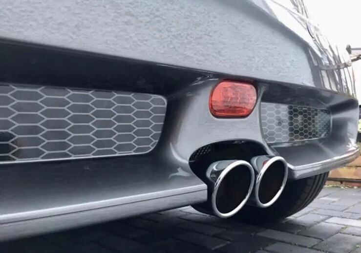 MINI JCW JOHN WORKS AERO REAR BUMPER GRILL STICKER DECAL R50 R52 R53 ...