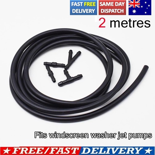 2m Windscreen Wiper Washer Jet Tube Pipe Hose W/ Connector T/Y For ...