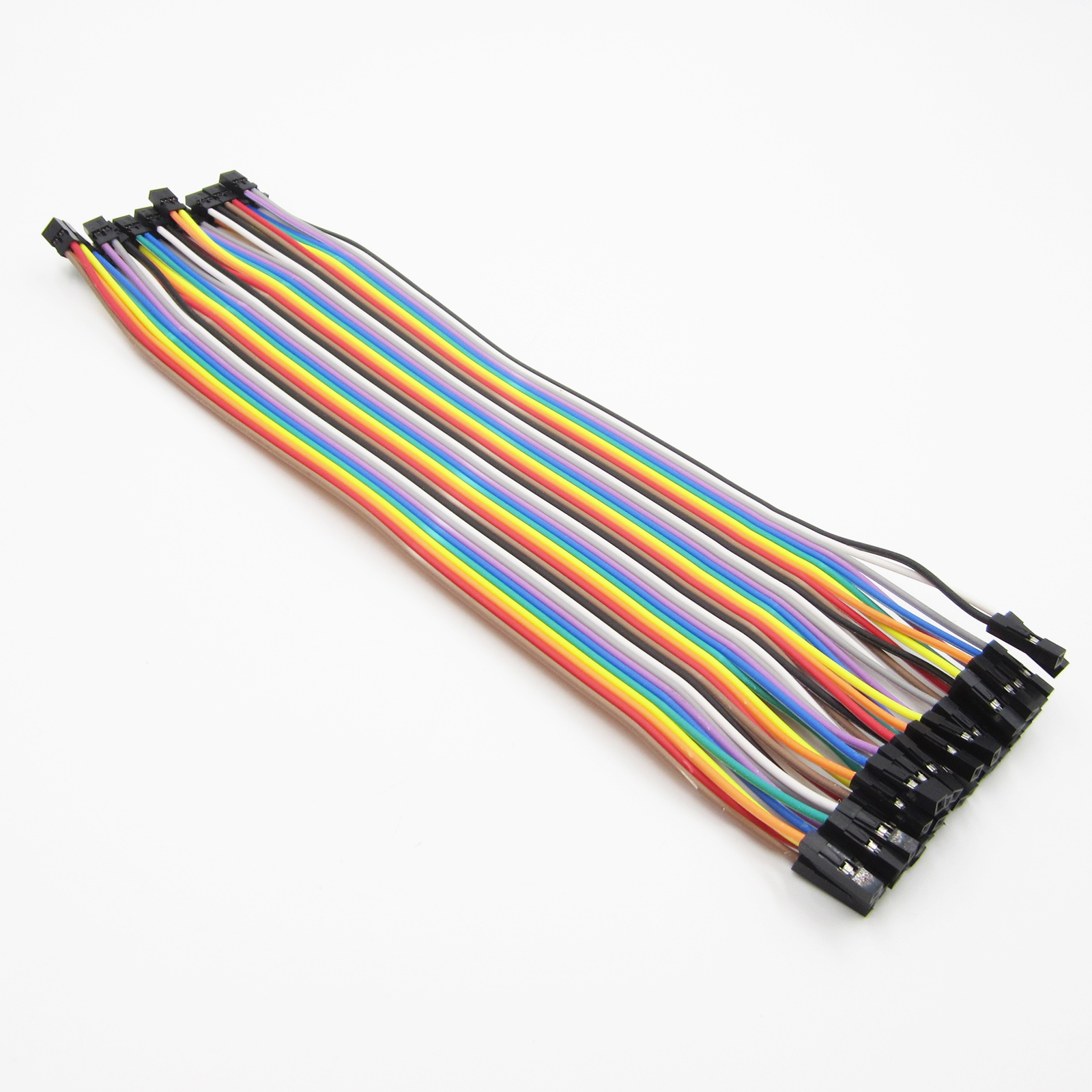 Arduino 40PCS wire cables 20cm 2.00mm to 2.54MM 2P-1P Dupont Lines Wire ...