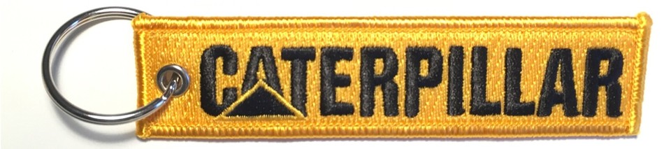 Caterpillar Embroidered Key Chain, loaders, excavators construction | eBay