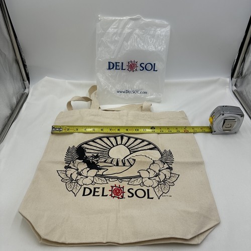 Del Sol tote bag - NWOT Vintage NEW 16 x 17" | eBay