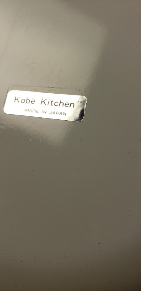 Kobe Kitchen Enamel (3) Mixing Nesting Bowls blueberries Vtg Pattern No ...