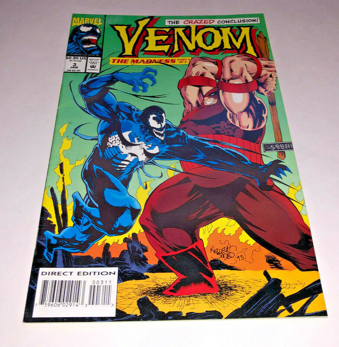 Venom The Madness 1993 Comic Books Venom Epic Collection: The Madness