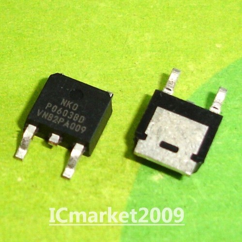 10 PCS P0603BDG TO-252 P0603BD P0603 N-Channel Field Effect Transistor ...