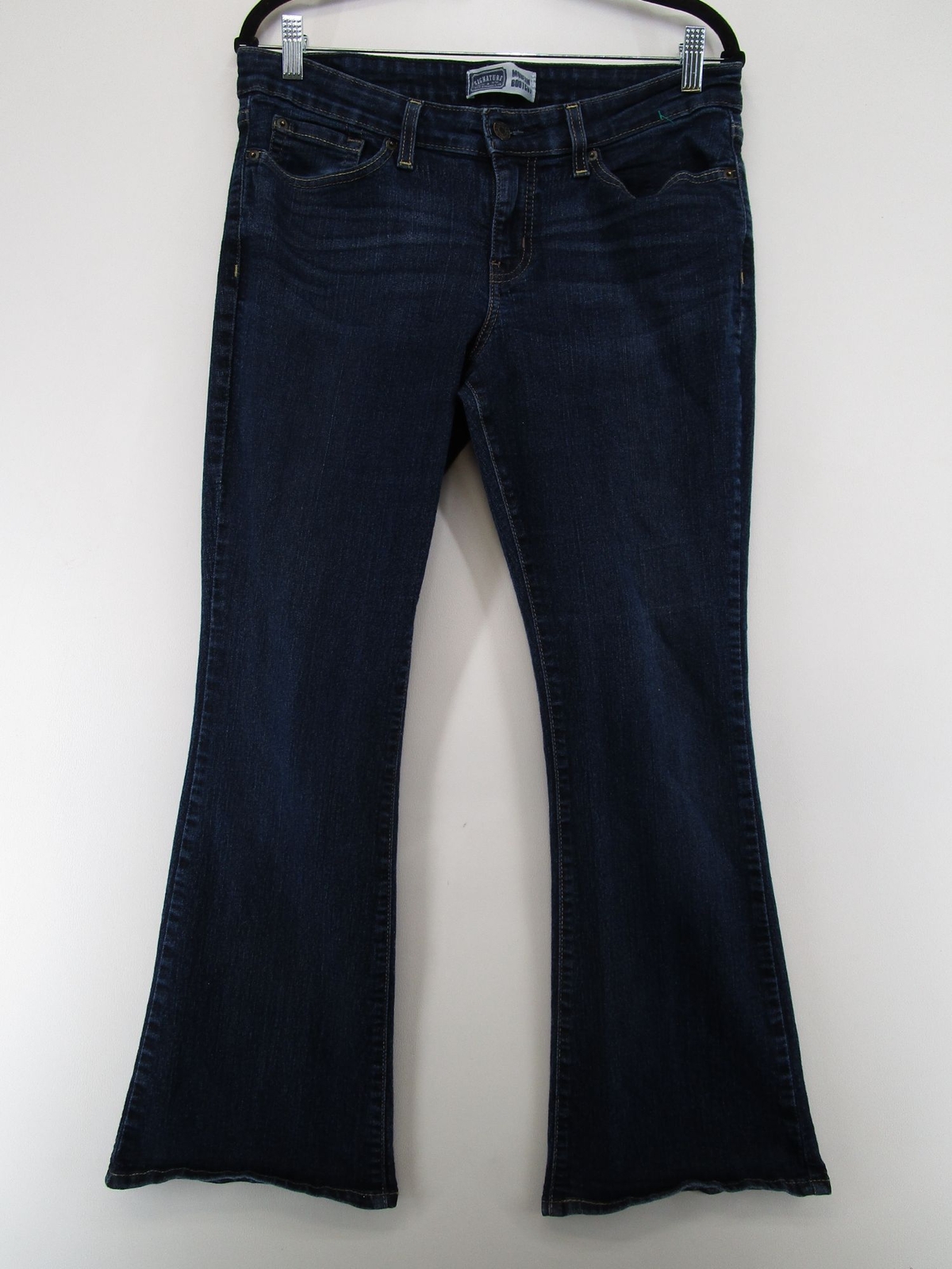 Levis Womens 12 Mid Rise Modern Bootcut Jeans Denim - Gem