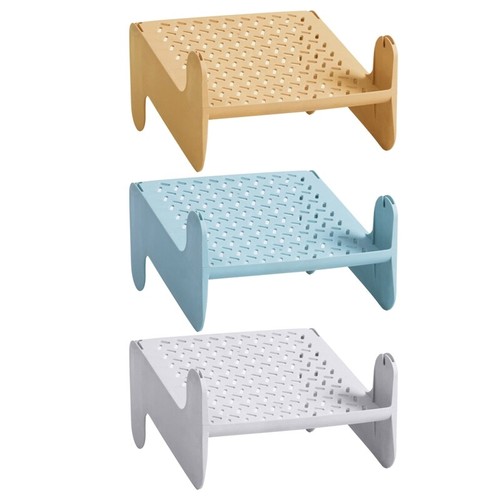 Stackable Shoe Storage Rack Hollow Pattern Footwear Holder | eBay