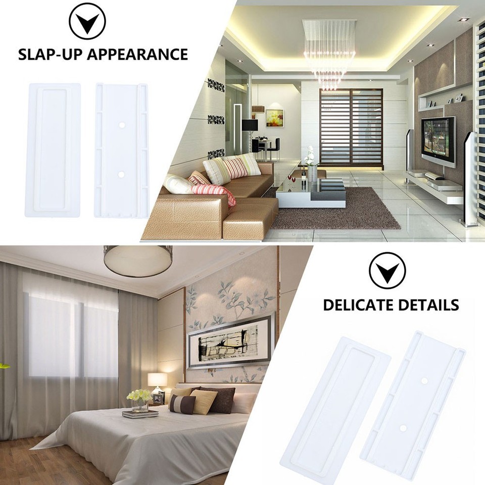 6Pairs Power Strip Holder Wall Socket Hanger for Home and Office Use ...
