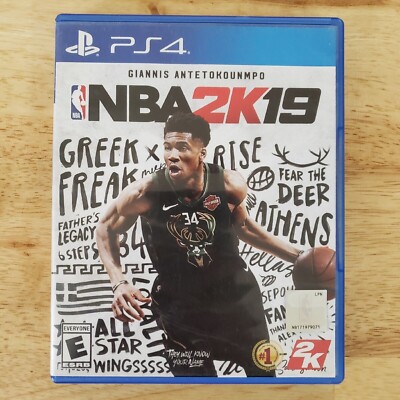 NBA 2K19 - PlayStation 4 PS4 -2018 Complete Giannis 710425570490| eBay