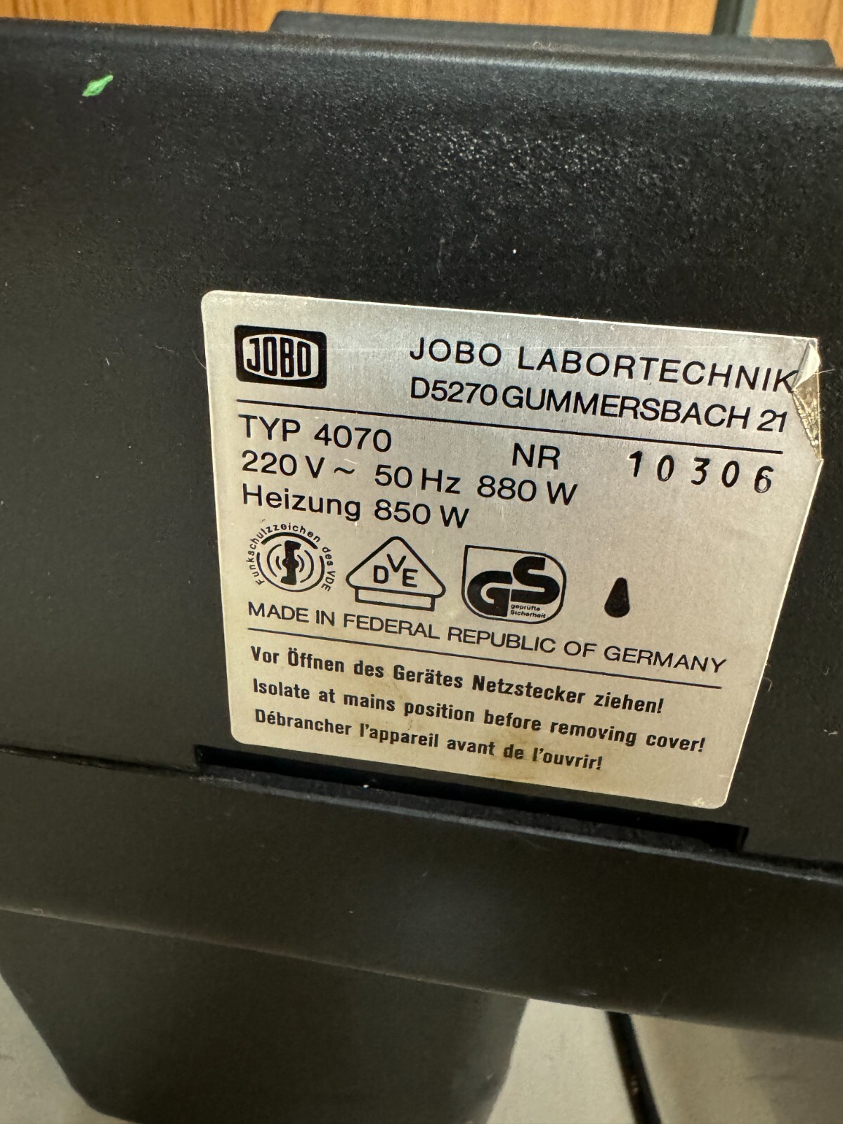 Jobo CPA2 Processor with Lifter | eBay