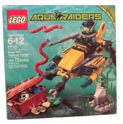 LEGO Aqua Raiders Deep Sea Treasure Hunters Set #7770 Sealed New In Box ...