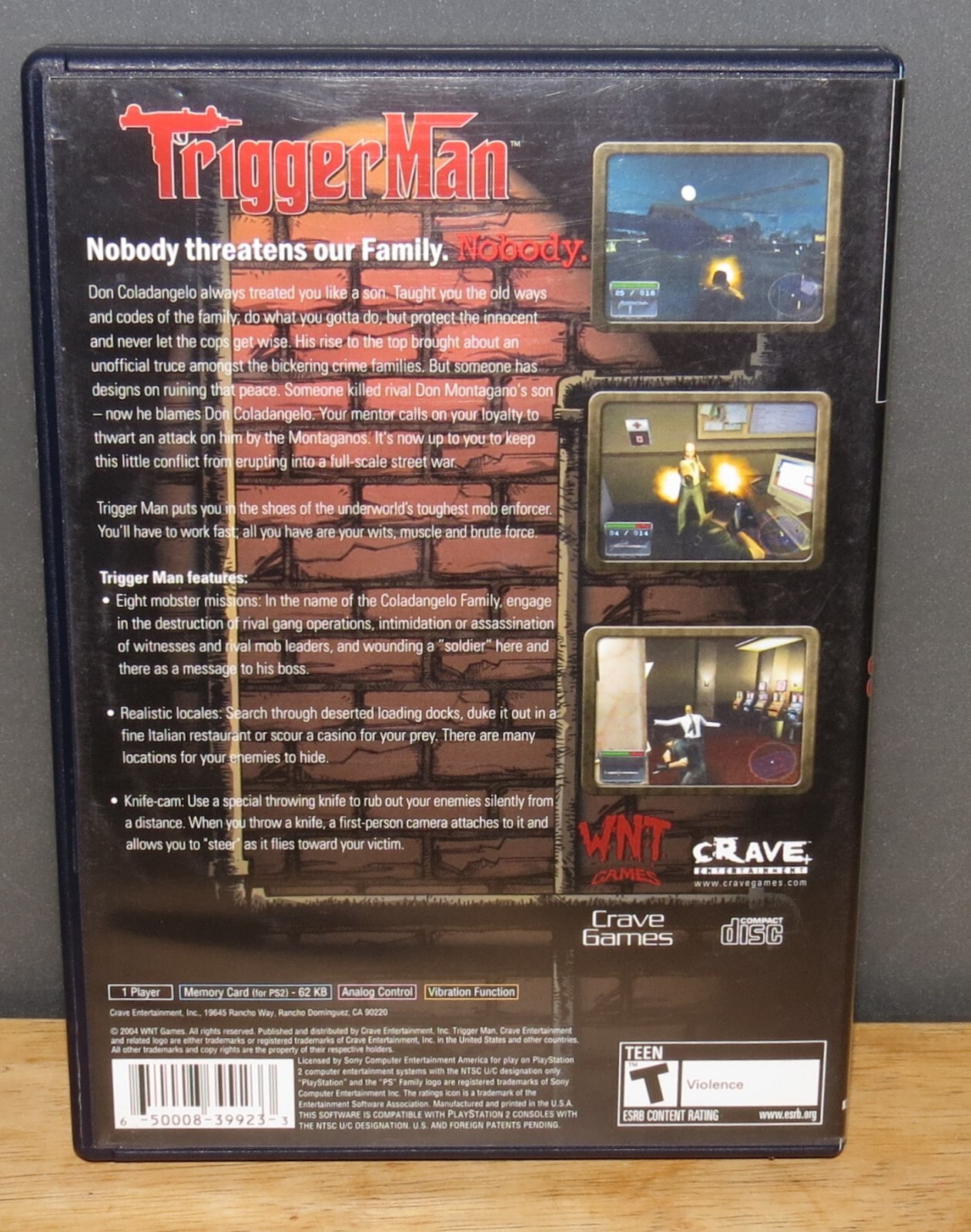 Trigger Man - 2004 (Sony PlayStation 2 - PS2) - Complete - CIB - Tested ...