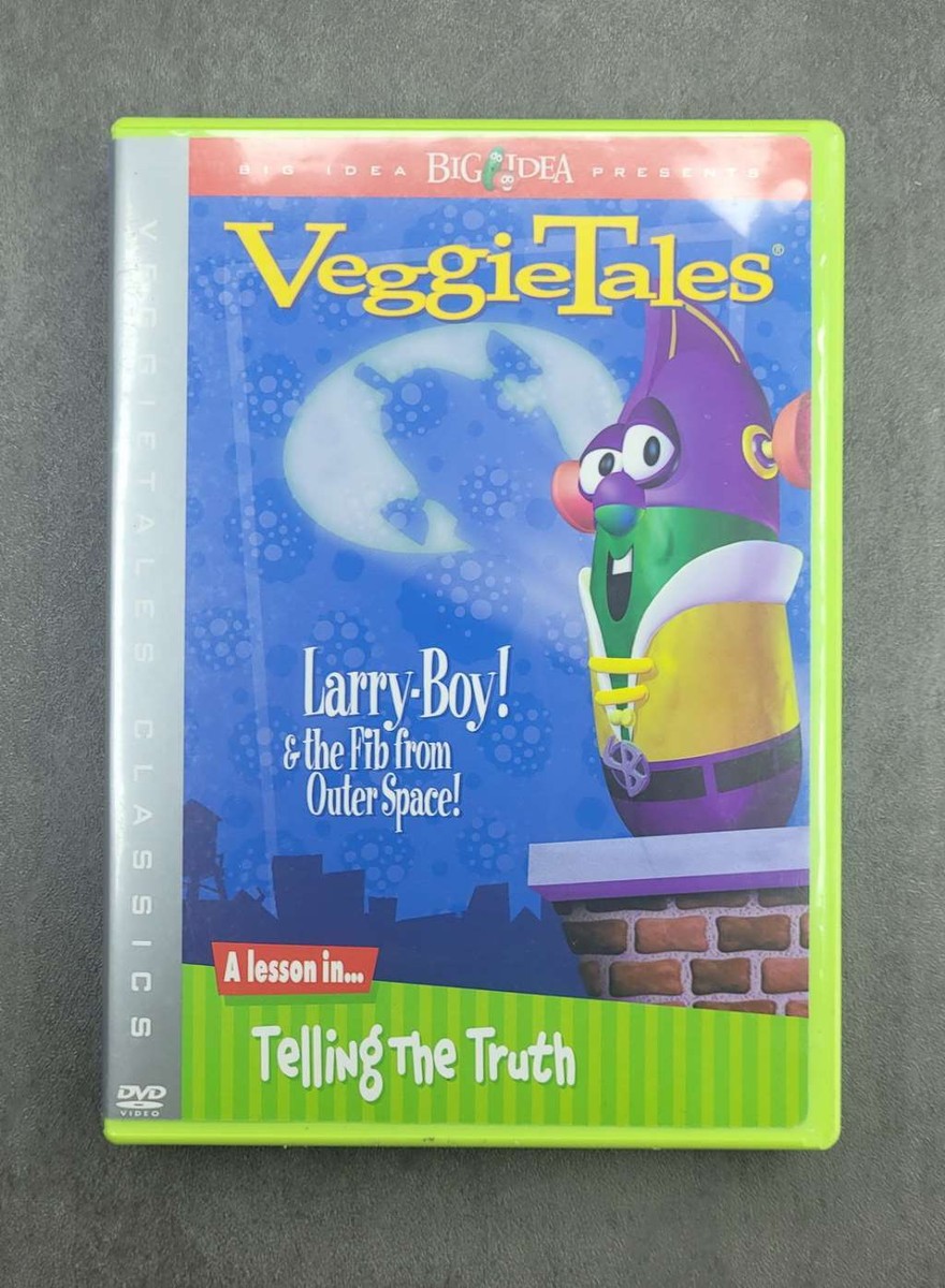 Veggietales Larryboy And The Fib From Outer Space Dvd On Whatsoever
